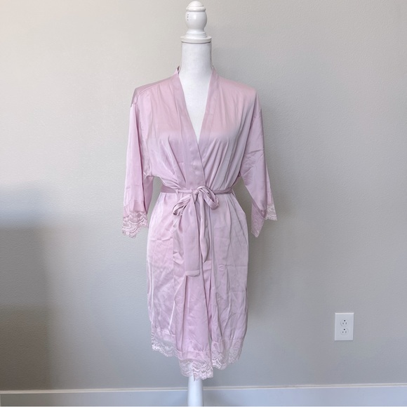 event blossom | Intimates & Sleepwear | Lavender Robe Light Purple ...